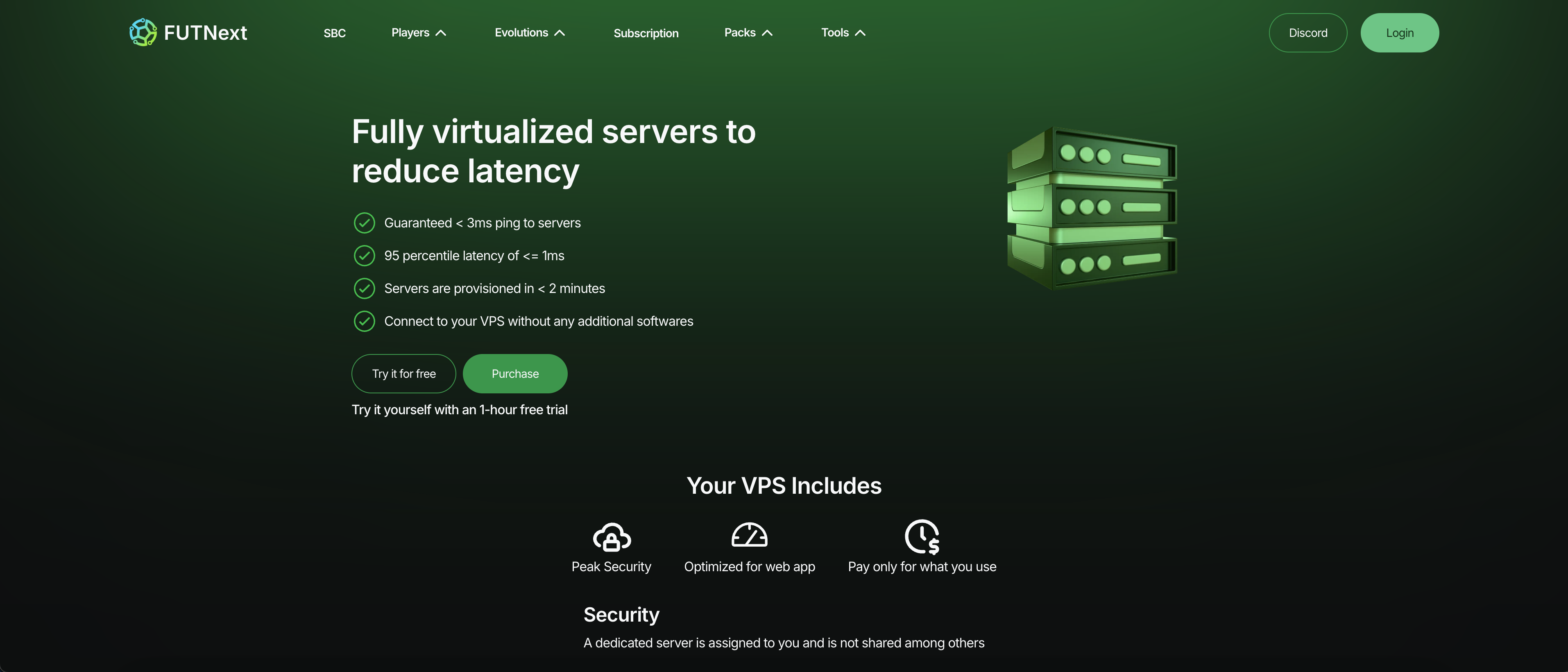 EA FC 25 VPS | FUTNext